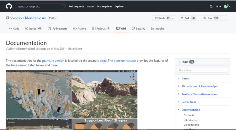 Blender OSMを利用して現実の街を簡単に制作する方法を紹介