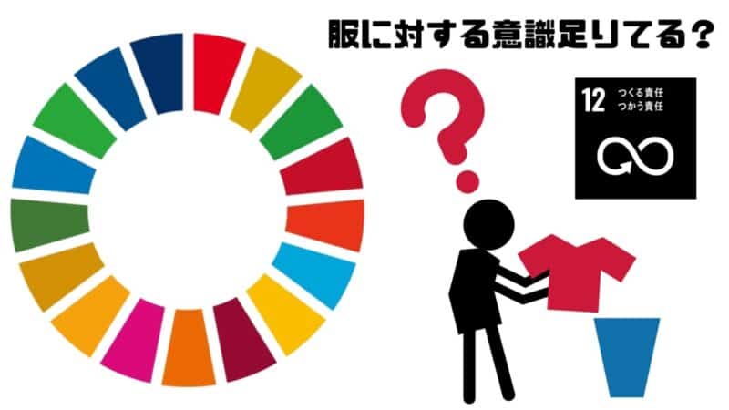 【SDGs12】服に対する意識足りてる？